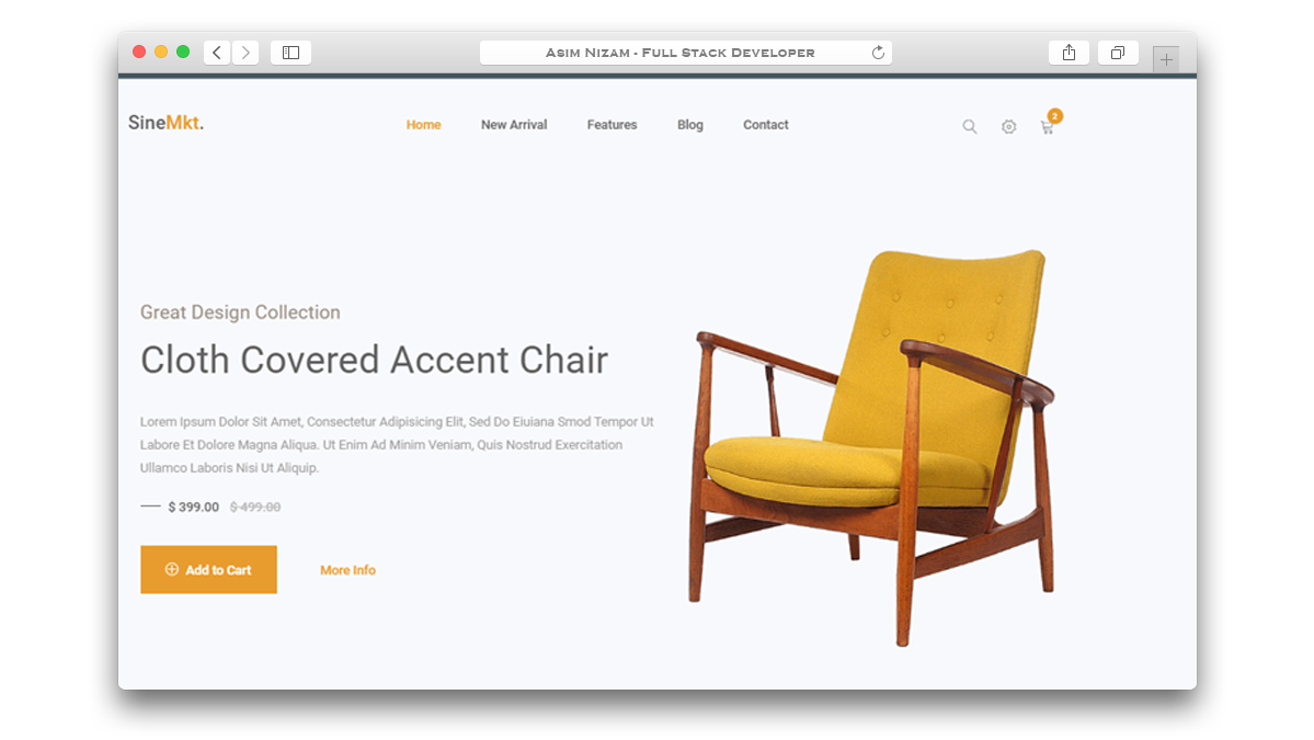 Asim Nizam Full Stack Developer